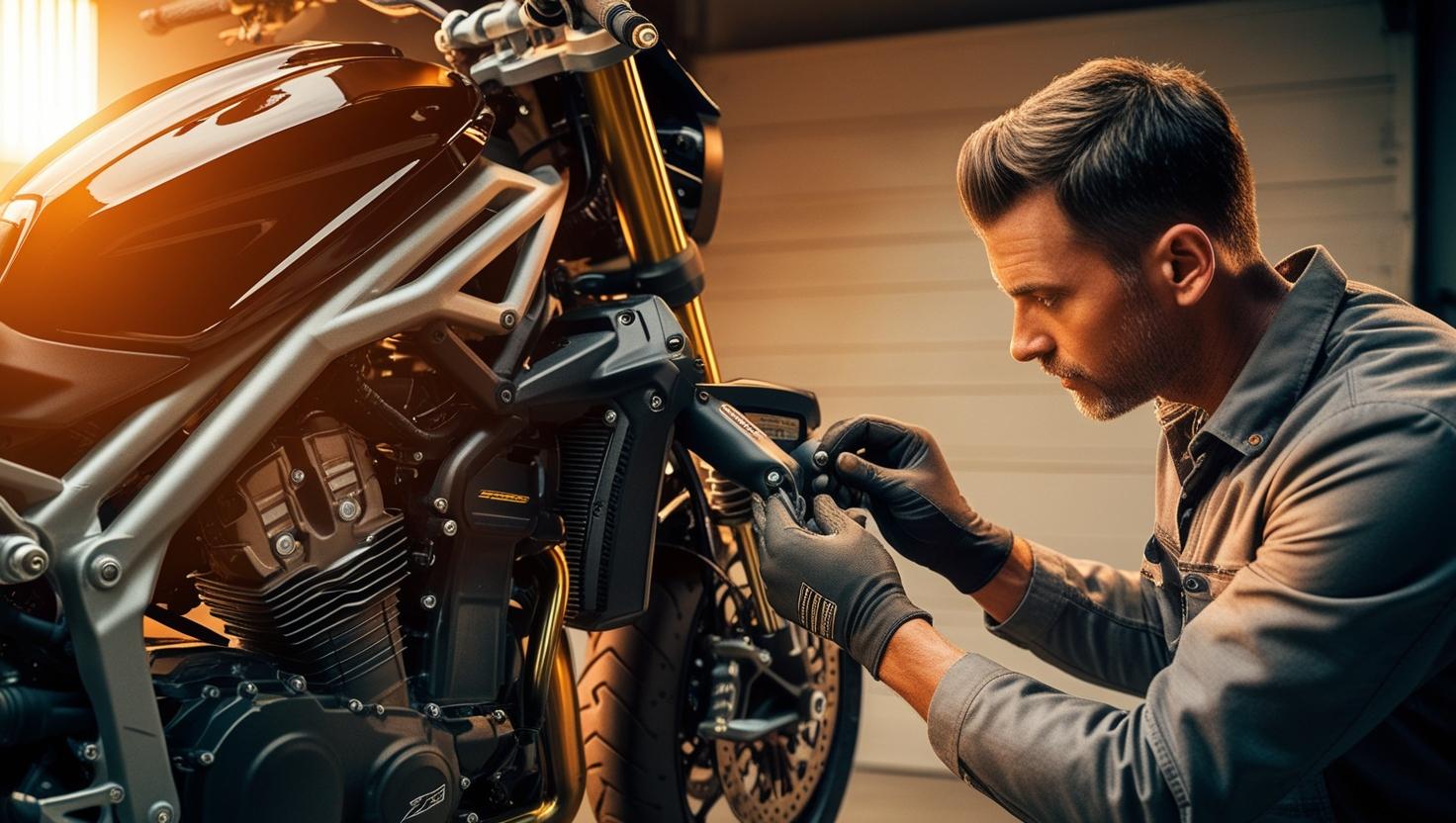 Motorrad Federung anpassen für mehr Komfort – Tipp